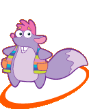 Tico the Squirrel (in Clipart)