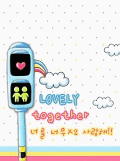 cute kawaii lovely together (in Animated GIFs)